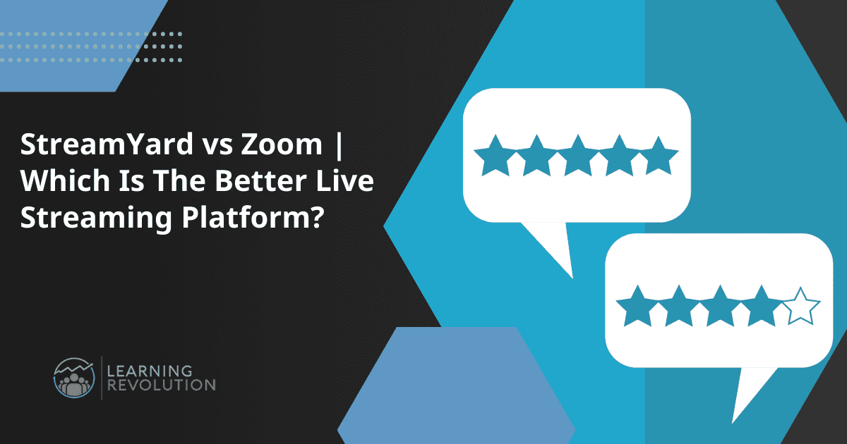 StreamYard vs Zoom | Which Is The Better Live Streaming Platform