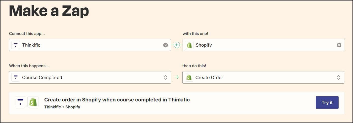How To Use Zapier With Thinkific For Software Integrations