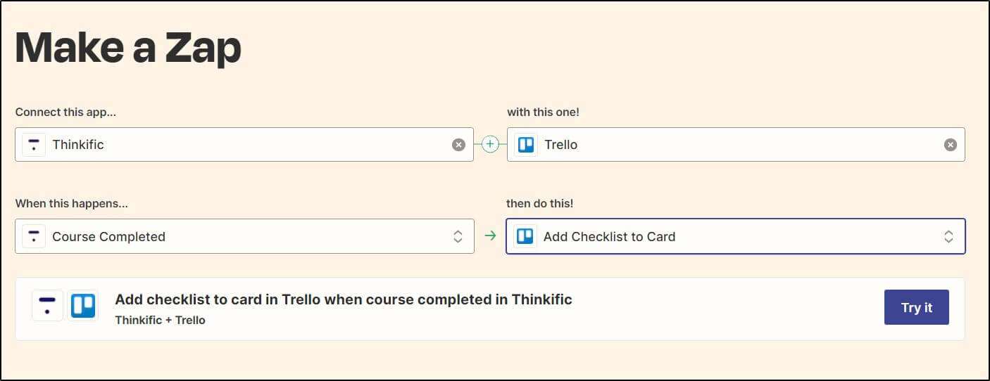 How To Use Zapier With Thinkific For Software Integrations